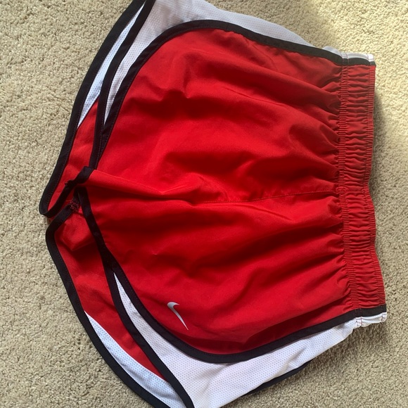 Nike | Shorts | Nike Tempo Red Running Shorts | Poshmark